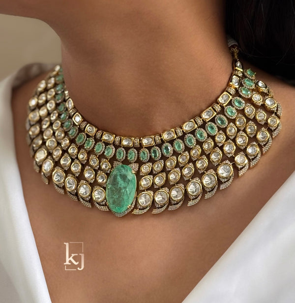 Rhea necklace set – khandelwaljewellers